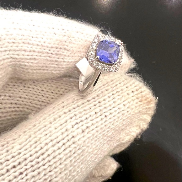 Jewelry | Sterling Silver Purple Sapphire Ring | Poshmark